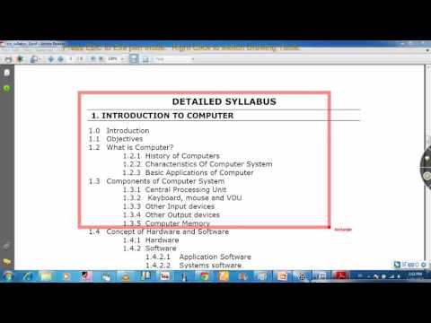 DOEACC CCC Syllabus old