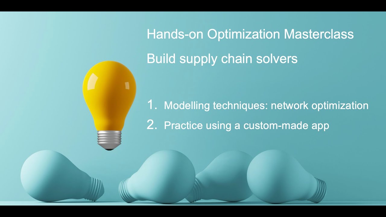 Episode 10: Network Optimization Modelling