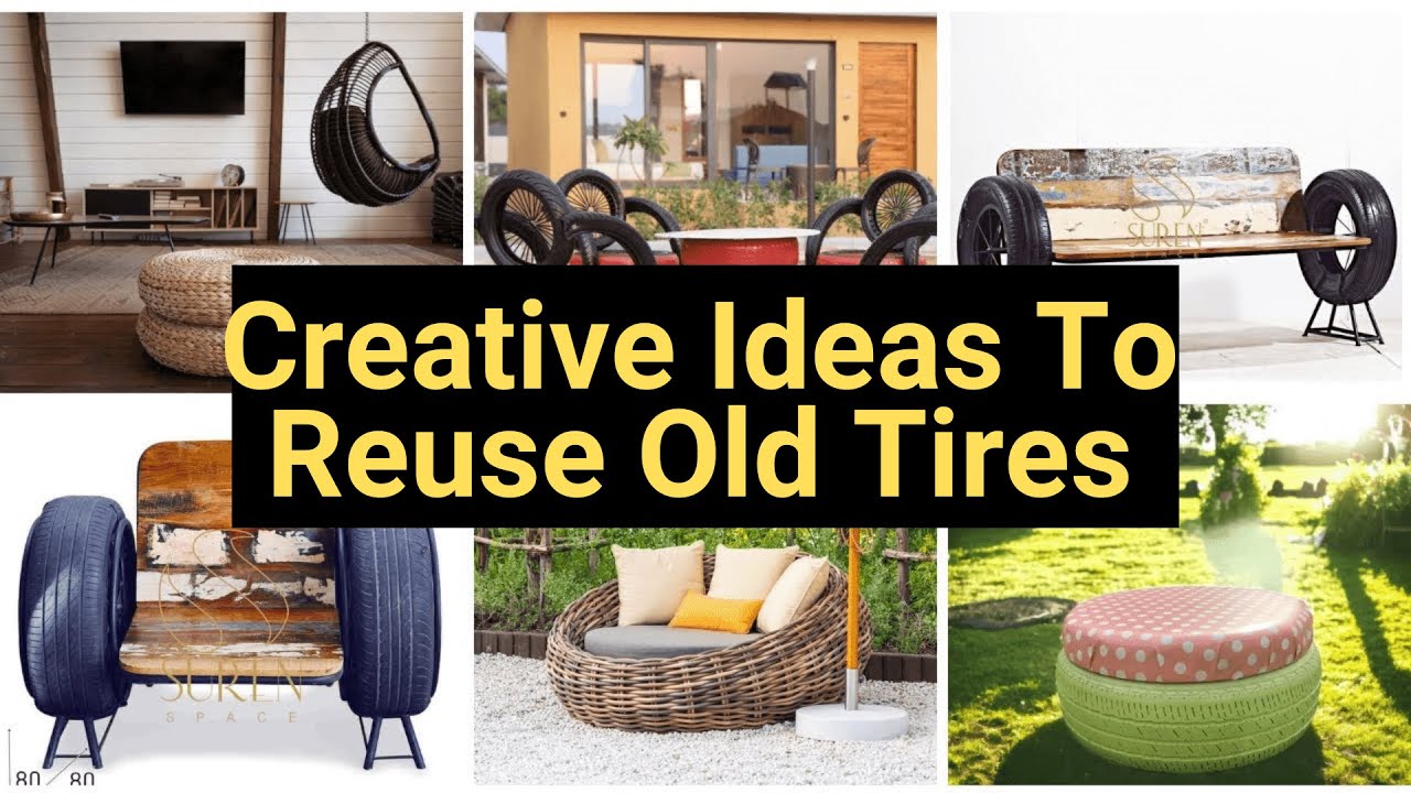 Creative Ideas To Reuse Old Tires