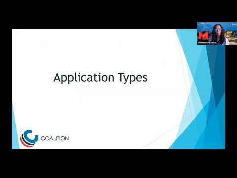 Coalition Application 101 - MOACAC