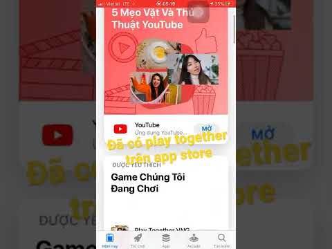 Đã có play together trên app store