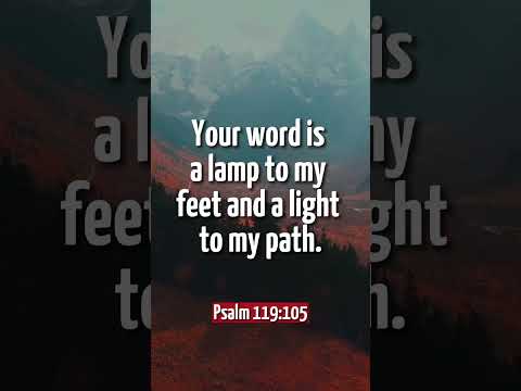 Inspiring Bible Verse. Psalm 119:105 #bible #god #biblestudy #bibleverses