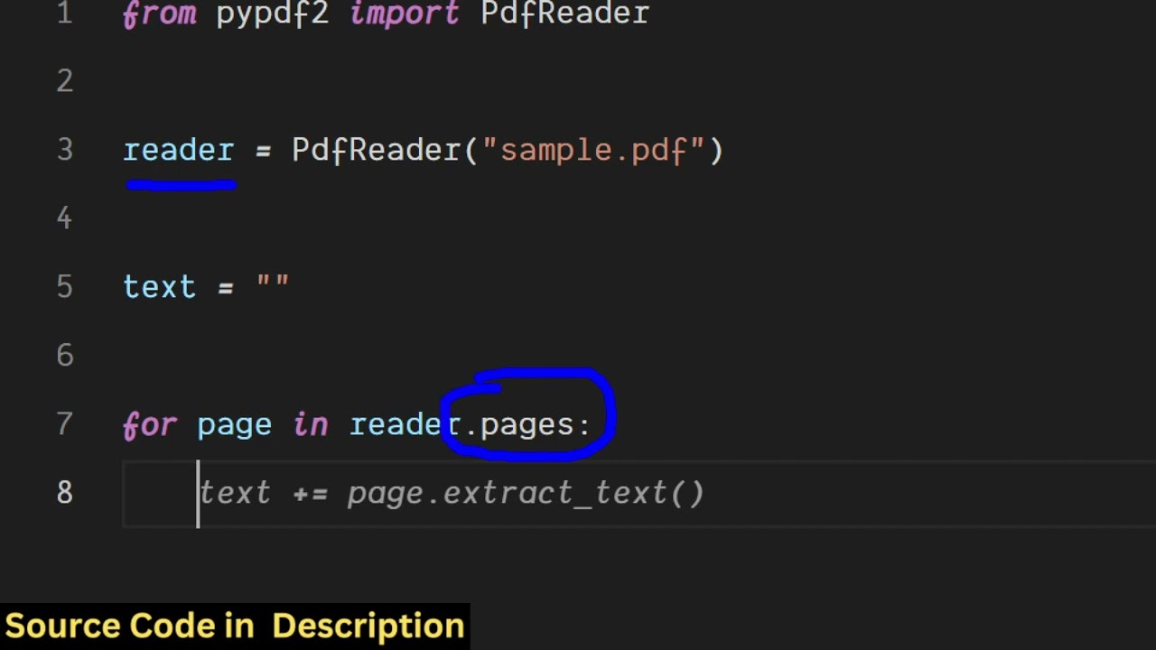 Python Script to Extract Text From PDF Using PyPDF2 Library in Terminal