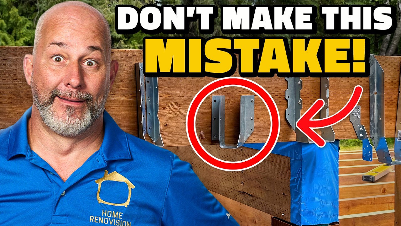 Stop Using The Wrong Joist Hangers For Your Deck