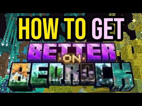 How To Download & Install BETTER ON BEDROCK Modpack! | PS/Xbox/PE/Switch!
