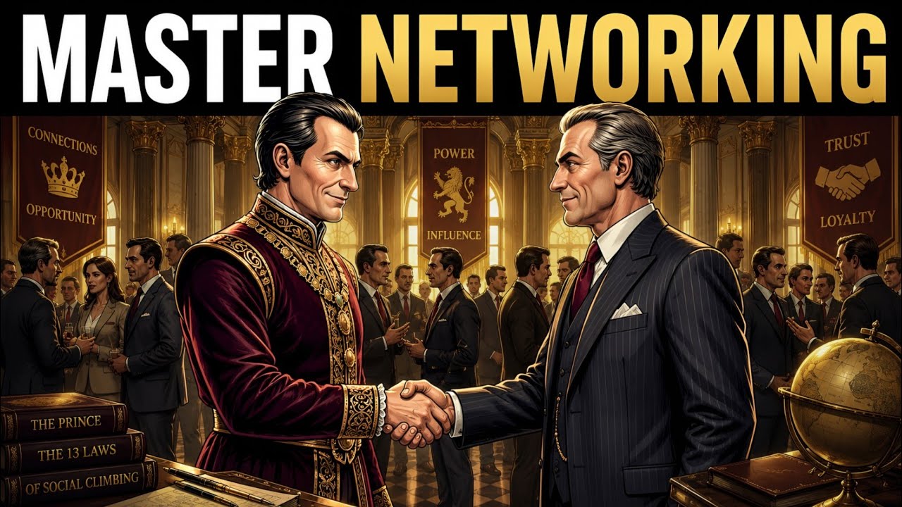 How to Create Connections With Powerful People - Machiavelli 13 Laws for Social Climbing