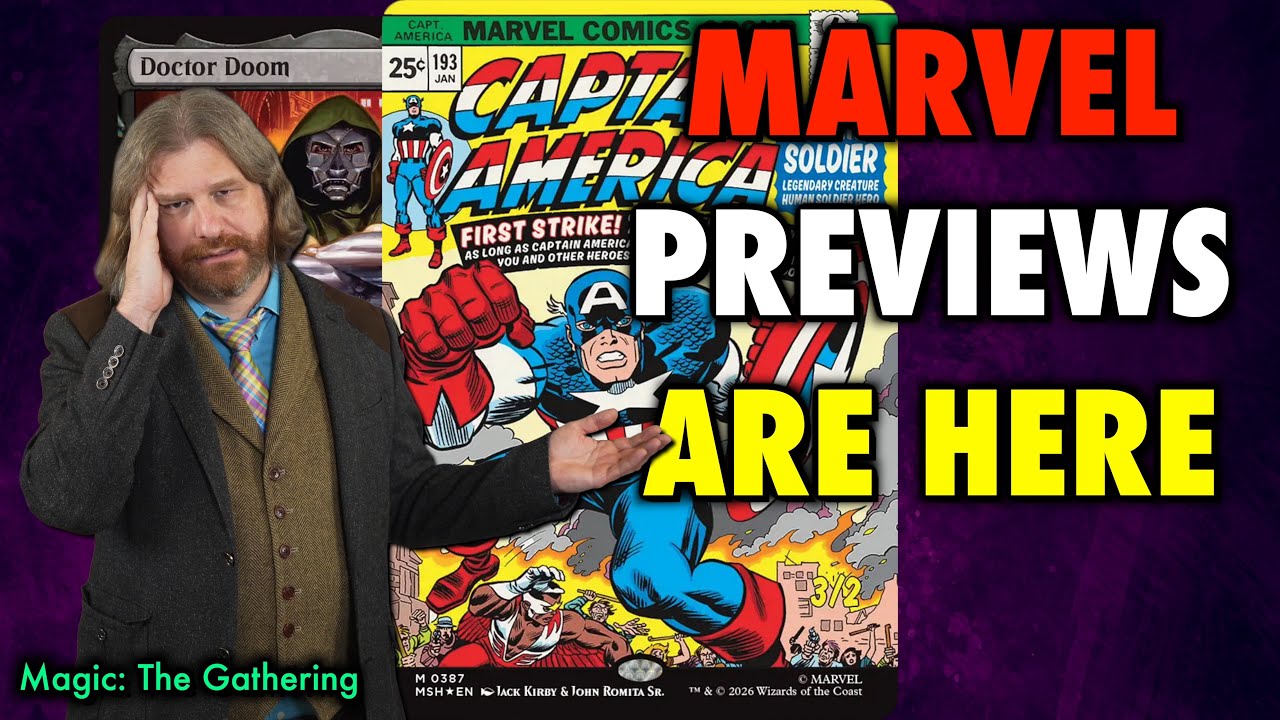 Marvel Previews Are Here For Magic: The Gathering. Again. Before Lorwyn.