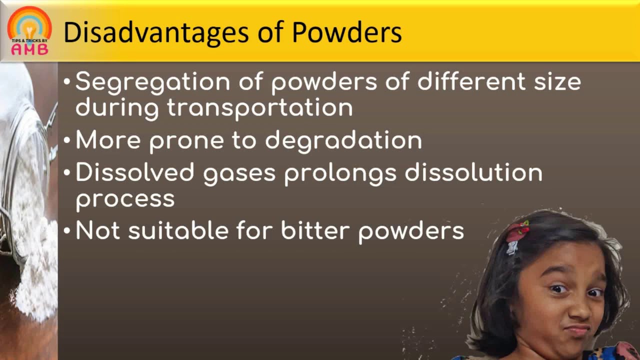 Solid Dosage Forms Powders
