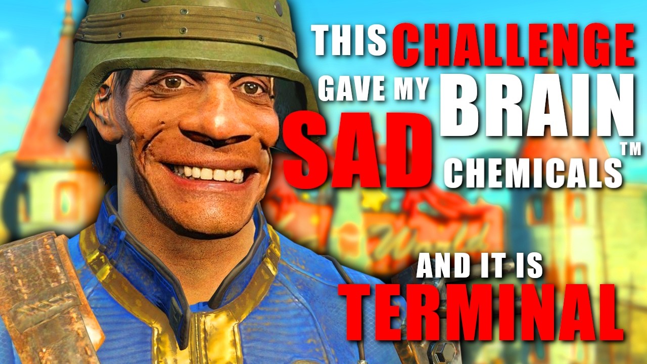 Beating Fallout 4™ with no UI, while it beats me right back