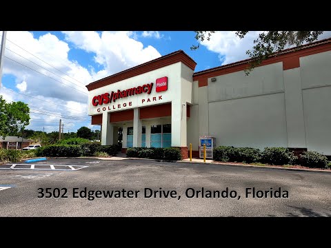Shopping at CVS Pharmacy at College Park in Orlando, Florida - Store 2829