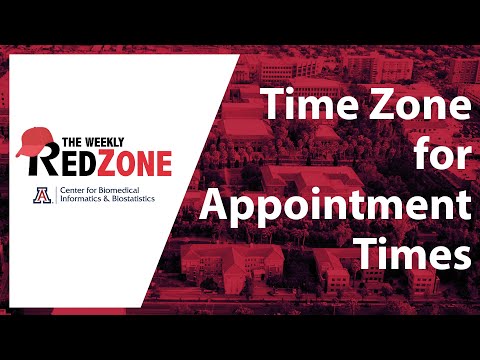 REDZone - Time Zone for Appointment Times