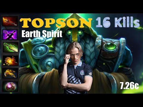 Steam Community :: Video :: OG.Topson Earth Spirit Midlane Gameplay Highlights | Dota 2 v7.26c ...