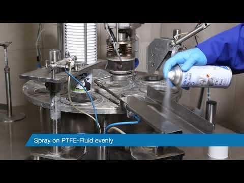 PTFE Fluid Spray | Dry Lubricating Spray NSF Approved Product Video