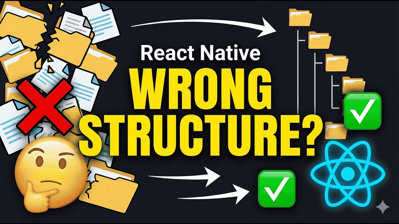 5 Types of React Native Folder Structure (With Real Examples)