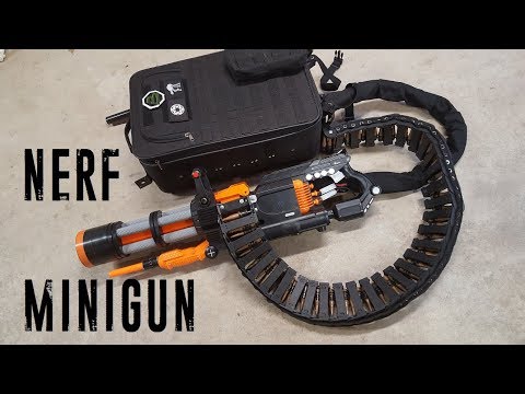 Nerf minigun