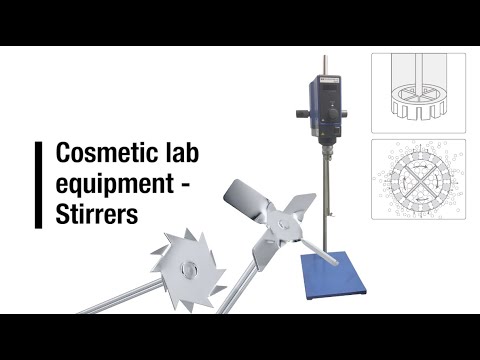 Cosmetic lab equipment - stirrers
