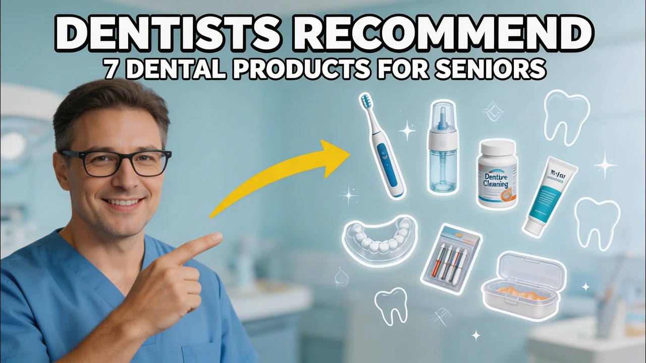 7 Dental Products Every Senior Should Own (Dentist Recommended on Amazon)