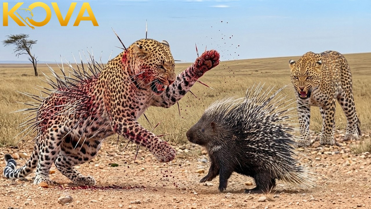 Clashes & Conflicts: Porcupine Shows Leopard Who's Boss | Animal Fight Night