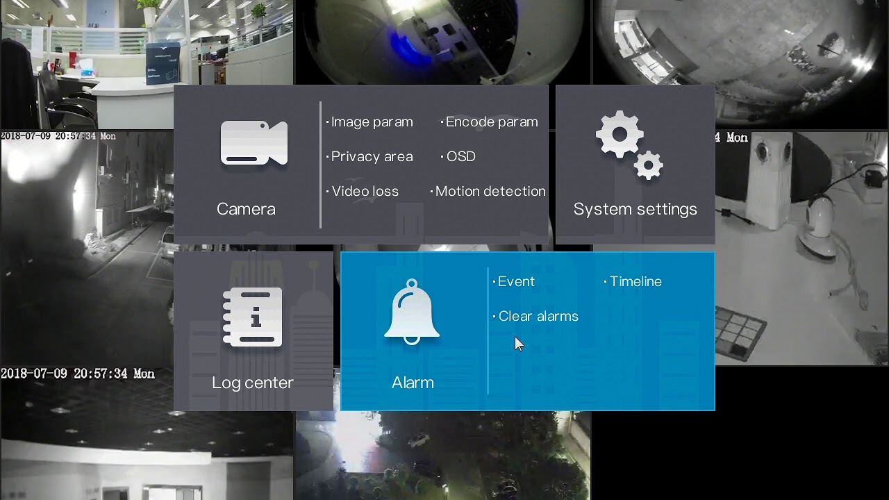 Menu of Sunell NVR and DVR PART 1