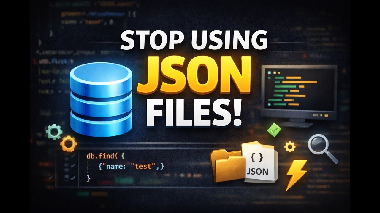 JSON Files vs AxioDB — A Better Local Database for Developers