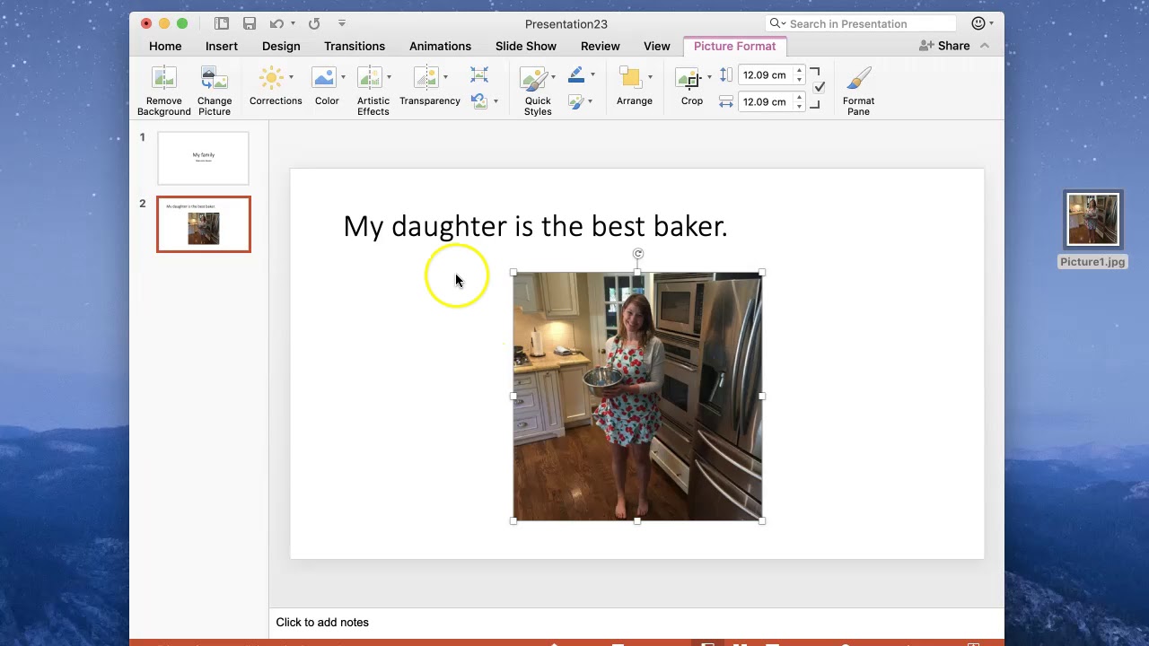 My Family PowerPoint Presentation