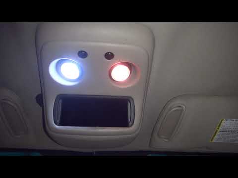 Chevrolet GMC Crew Cab truck map and interior light led upgrade