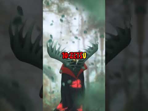 Top 10 Strongest Akatsuki members