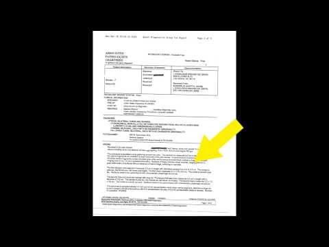 What is a Pathology Report?