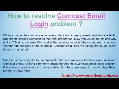 Comcast Email Sign In
