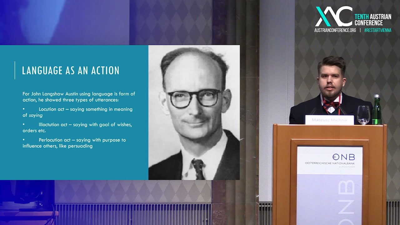Mateusz Michnik - The use of language in society, On language and economics