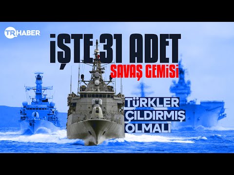 Milli Denizaltı (MİLDEN), Milli Uçak Gemisi (MUGEM) ve TF2000 başladı: İşte kızaktaki 31 gemi!