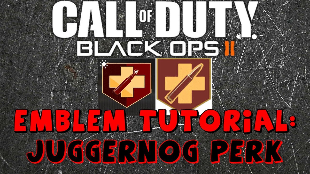 Black Ops 2: Juggernog Emblem Tutorial! (Black Ops 2 Emblem Tutorial)