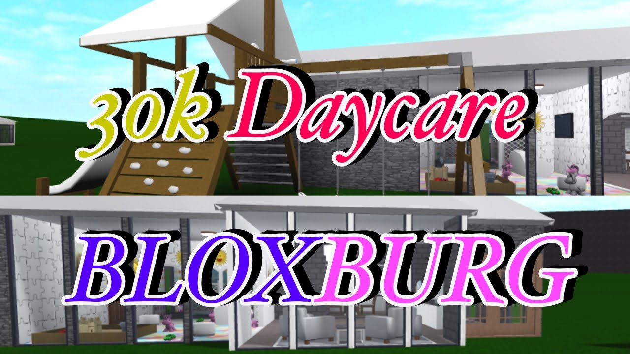 30k Daycare Speed Build in BLOXBURG!