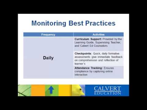 Calvert Academy Progress Monitoring