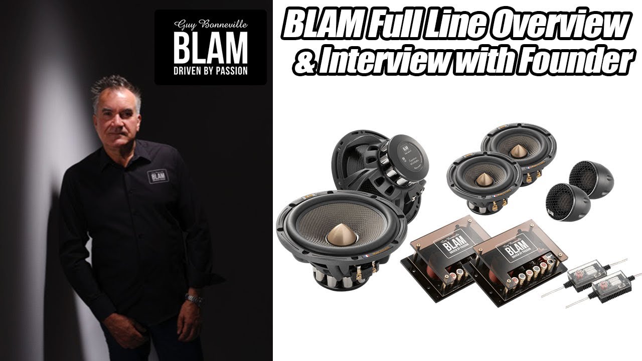 BLAM Car Audio Speakers Review with founder and CEO Guy Bonneville!