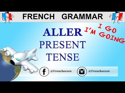 FRENCH CONJUGATION - VERB ALLER (To Go) - PRESENT TENSE