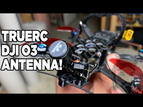 I didn't expect it to work! | SINGLE TrueRC Singularity Antenna on the DJI O3 Air Unit