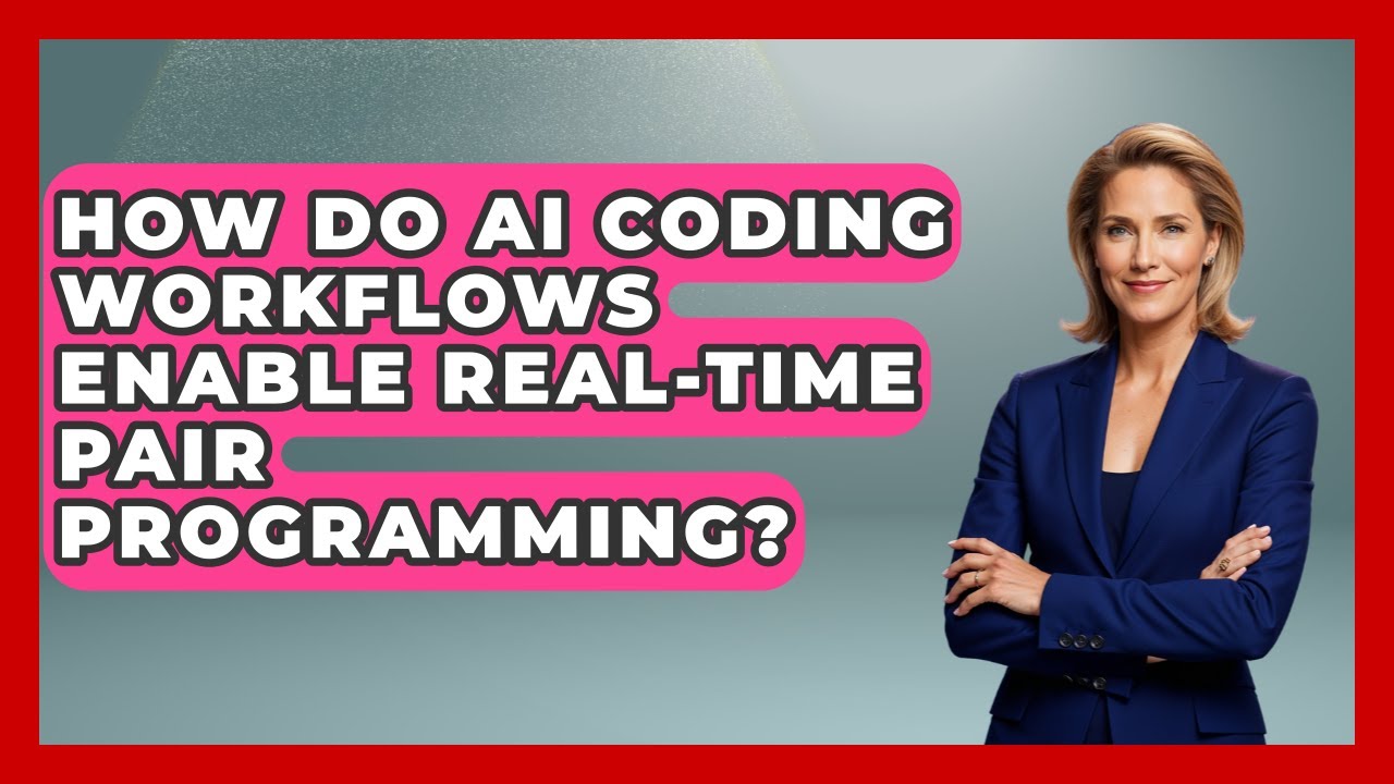 How Do AI Coding Workflows Enable Real-time Pair Programming? - Learning To Code With AI