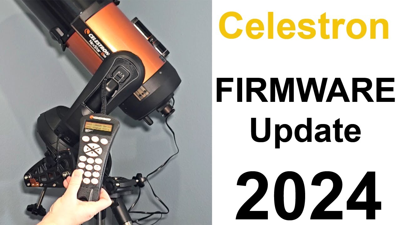 ==2024== Celestron Telescope Hand Controller Firmware Update