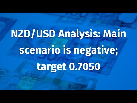 NZD/USD Analysis: Main scenario is negative; target 0.7050