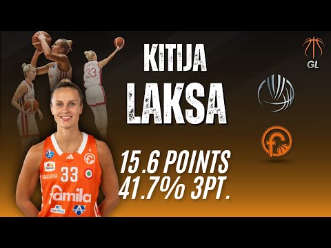 Kitija Laksa Famila Schio - Euroleague Women 2025 Highlights