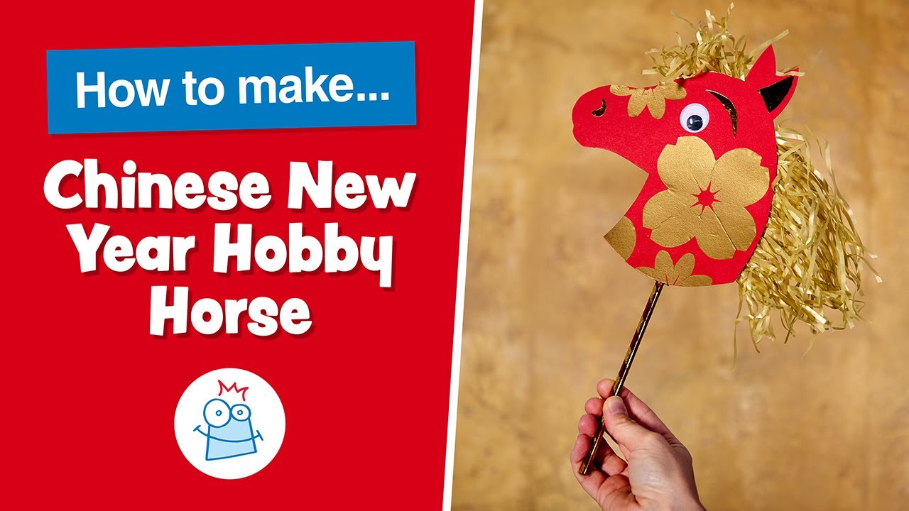 How To Make A Chinese New Year Hobby Horse | Baker Ross