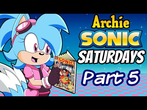 SNT Live! - Reading the Sonic Archie Comics! ARCHIE SONIC SATURDAYS (Issues 15 to 18))