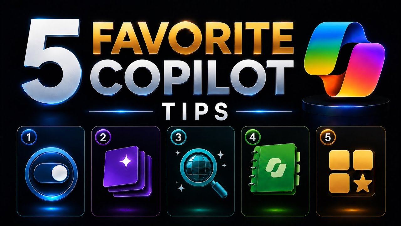 My 5 Favorite Microsoft Copilot Tips to Get More Done