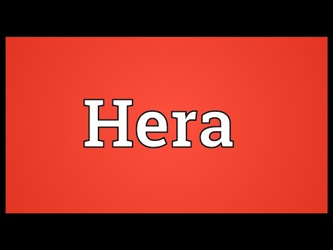 Hera Meaning