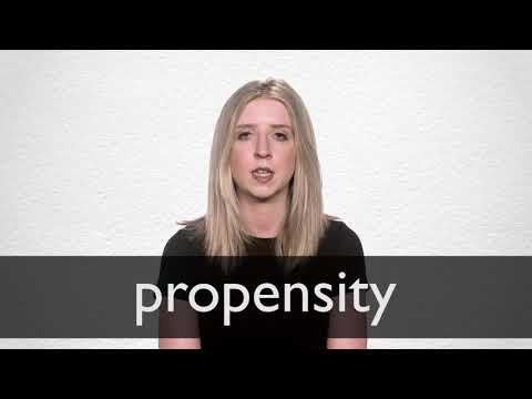 PROPENSITY definition in American English | Collins English Dictionary