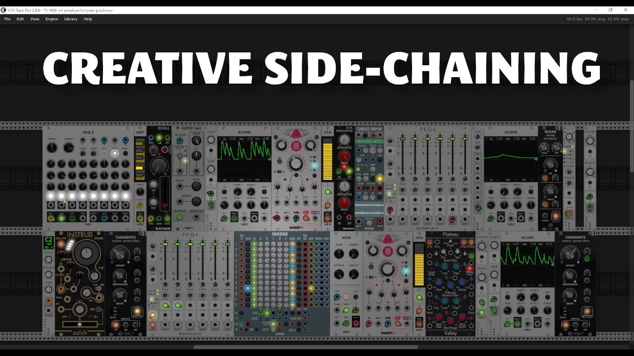 4 levels of side chaining in modular