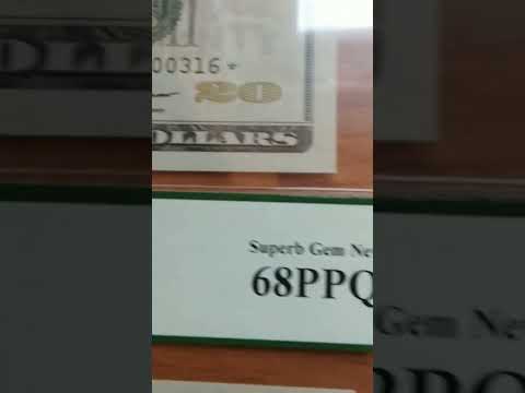 Super Rare Set of $20 Bill's
