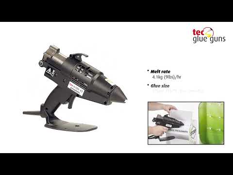 Tec 6100 - Extremely robust 43mm pneumatic glue gun for Industrial use.