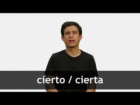 English Translation of “CIERTO” | Collins Spanish-English Dictionary
